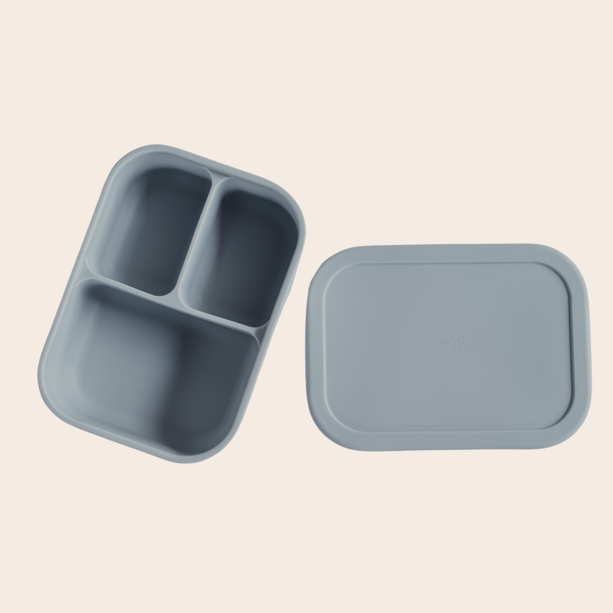Bento Box 3 Divisiones | Light Grey – moyo and me
