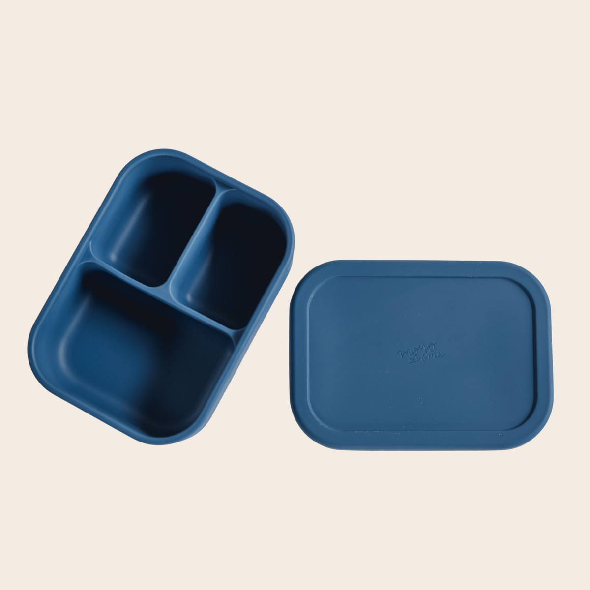 Bento Box 3 Divisiones | Navy Blue – moyo and me