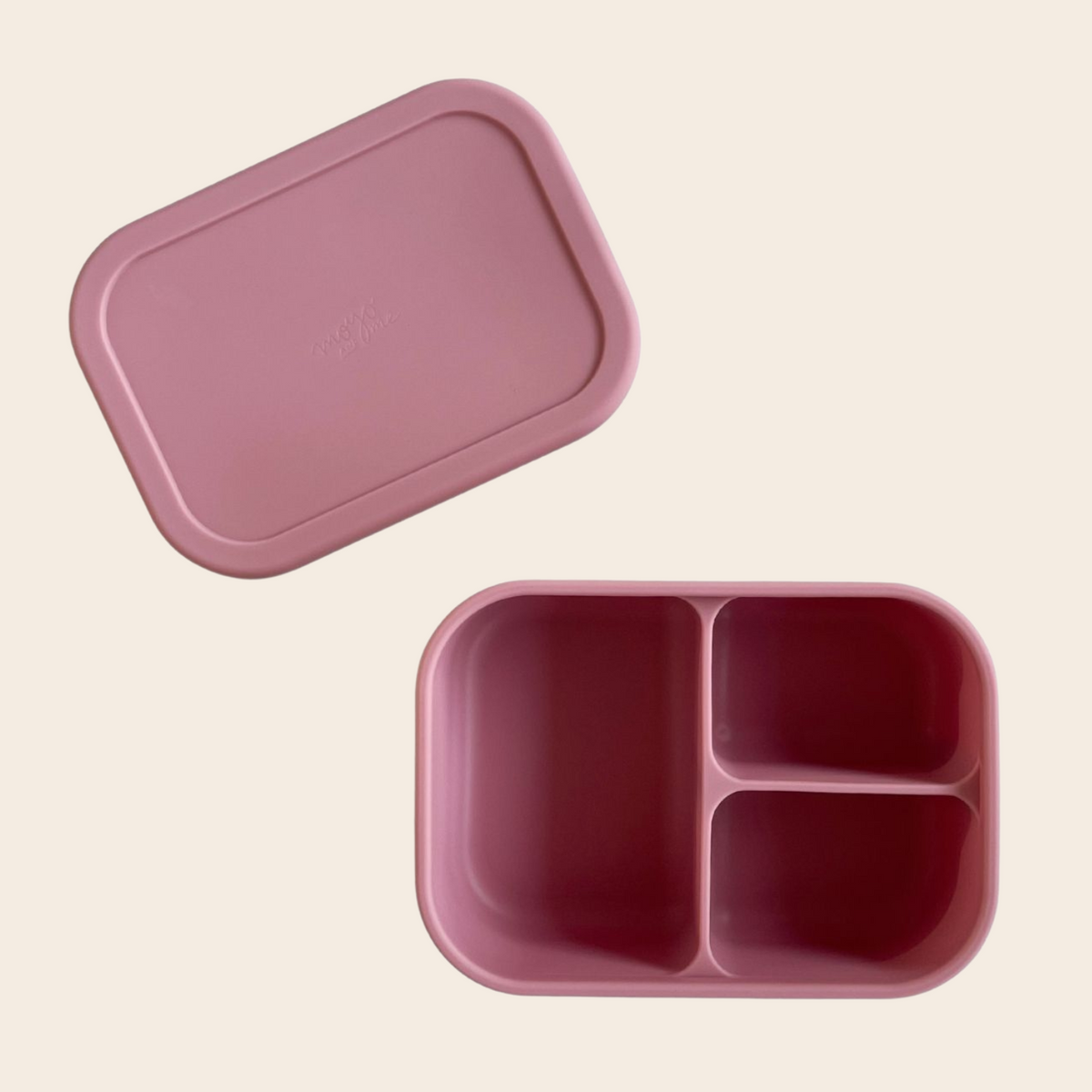 Bento Box 3 Divisiones | Pale Mauve – moyo and me